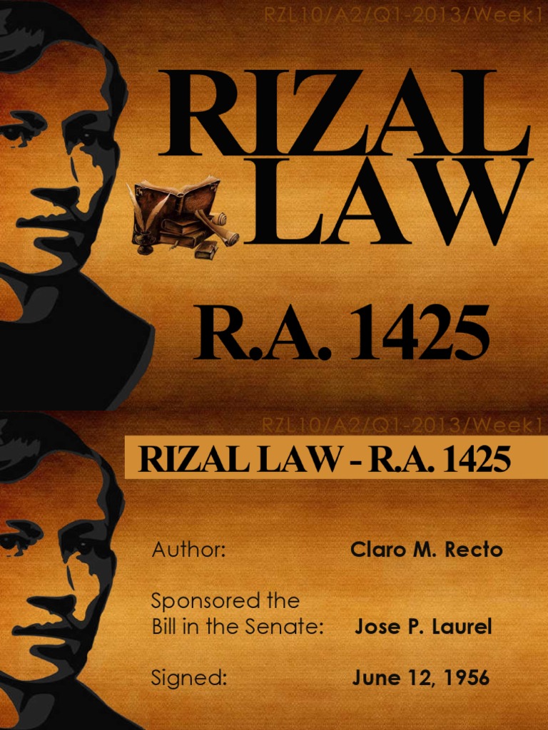 Rizal Law | PDF | Philippines