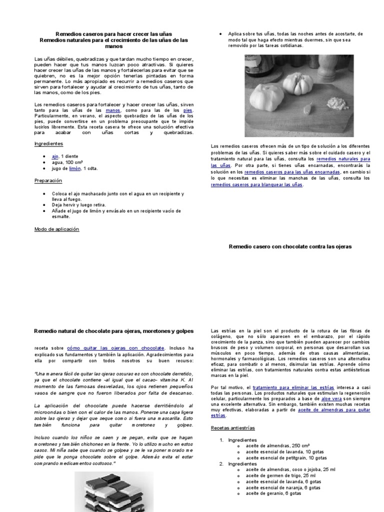 Remedios | PDF | Productos cosméticos | Miel