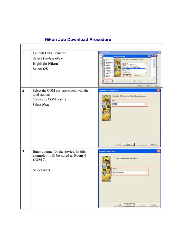 Nikon Data Transfer Guide | PDF