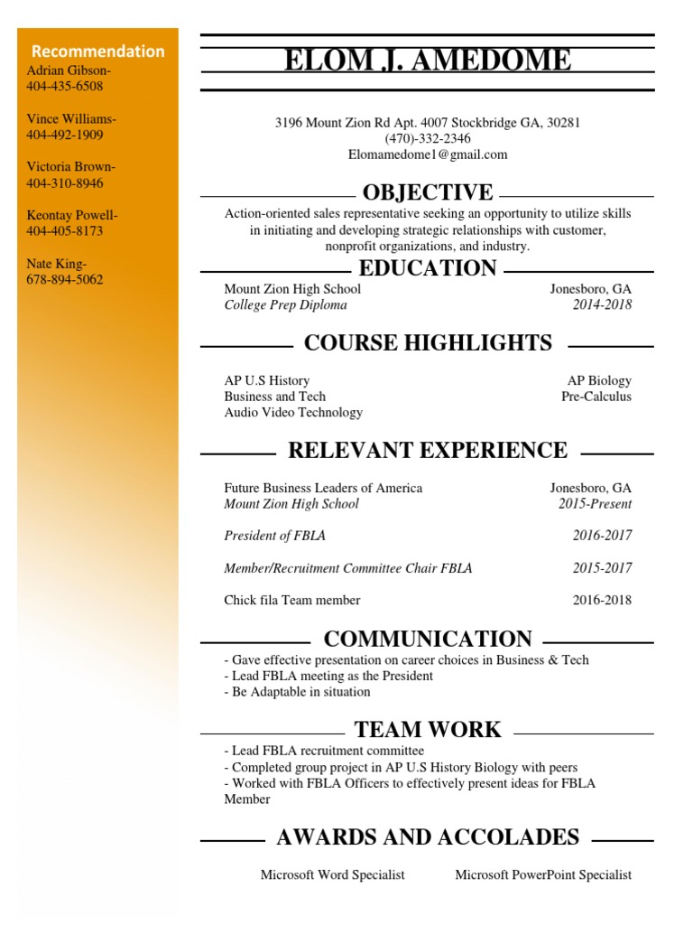 Elom Resume Updated | PDF