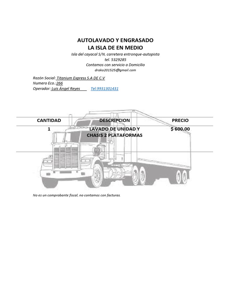 Autolavado y Engrasado | PDF