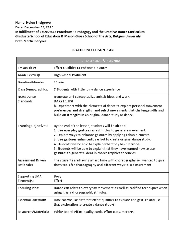 Website Lesson Plan | PDF | Classroom Management | Gesture