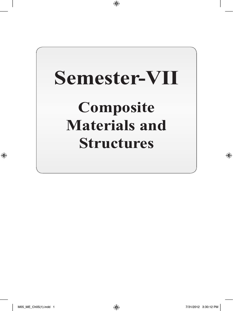 Composite Materials and Structures | PDF | Building Engineering ...