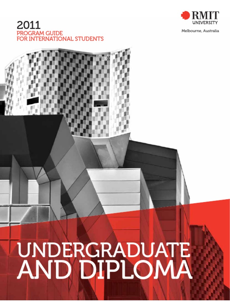 Undergraduate Program Guide For International Students - RMIT ...