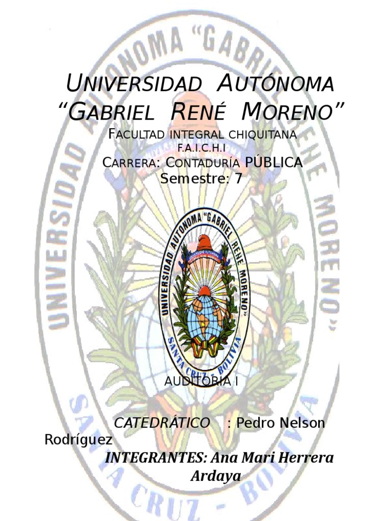 Caratula de La FAICHI | PDF | Contador | Contabilidad