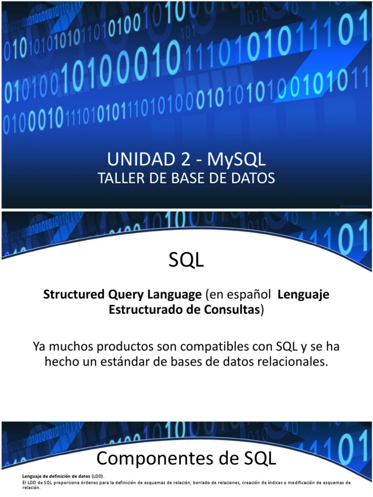 Unidad 2. Manipulacion de Datos SQL | PDF | SQL | Base de datos relacional