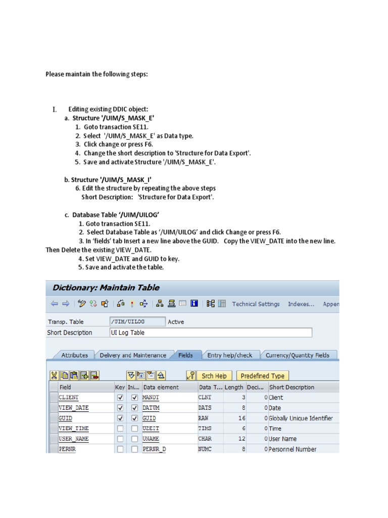Manual Instructions Note1786371 PDF | PDF | Subroutine | Database Transaction