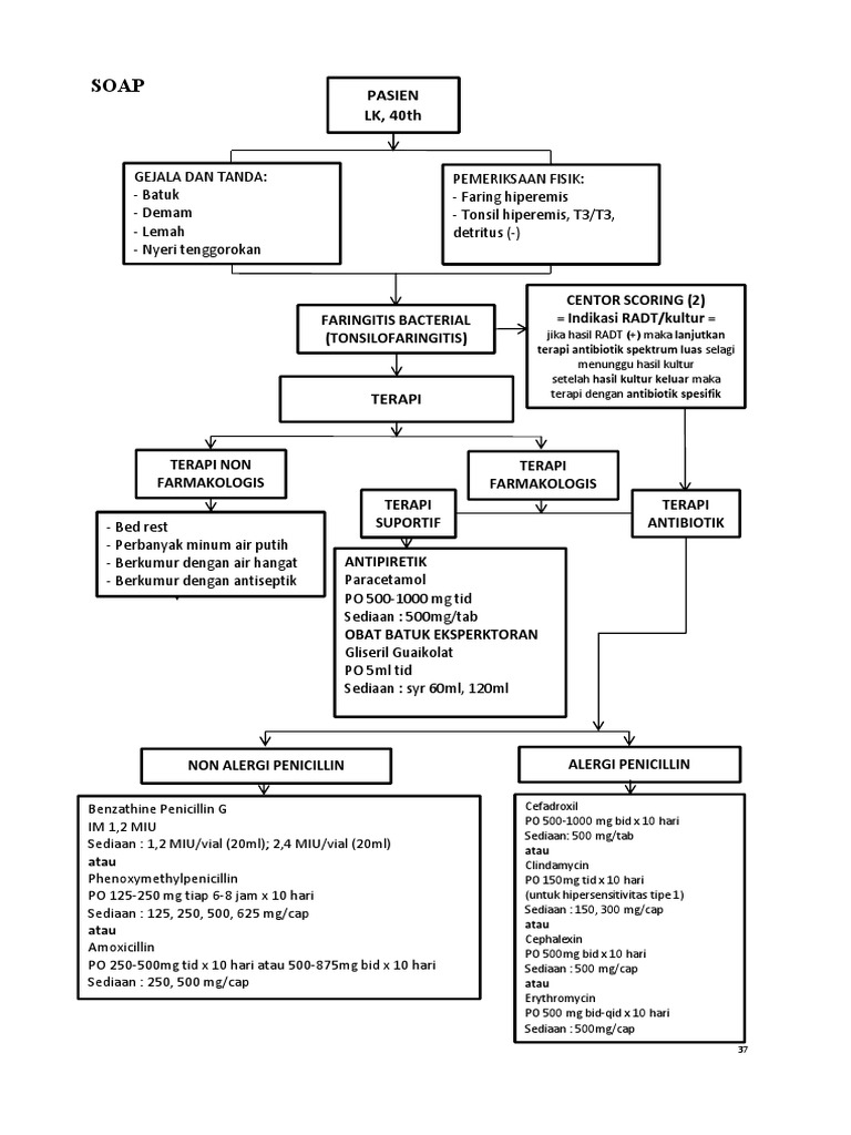 SOAP FARINGITIS Fix PDF | PDF