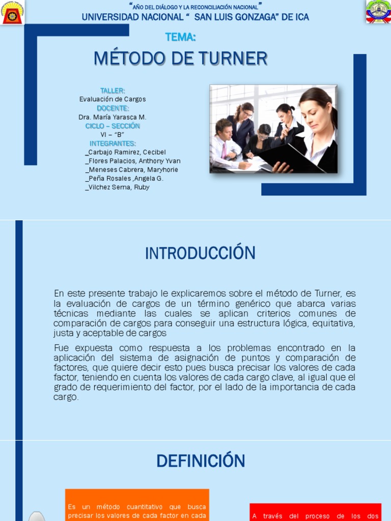 Metodo Turner | PDF | Contabilidad | Business