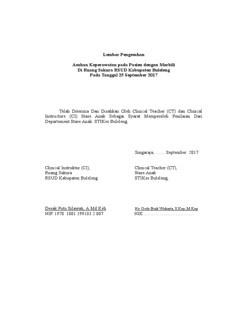 LP Anak Morbili | PDF