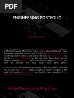 Mechanical Engineering Design Portfolio | PDF | Helicopter | Quadcopter
