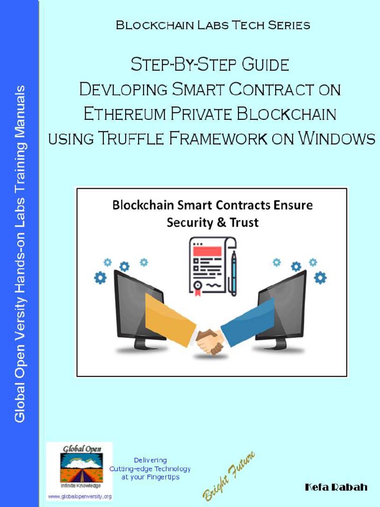 Developing Smart Contract On Ethereum Blockchain Using Truffle Framework | PDF | Command Line ...