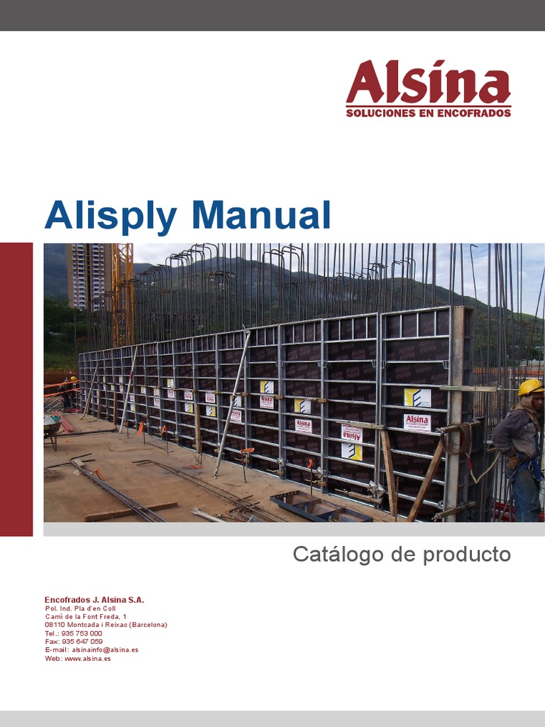 Alsina Catalogo Alisply Manual | PDF | Grúa (máquina) | Science
