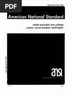 C37.20.1a-2020 - IEEE Standard For Metal-Enclosed Low-Voltage | PDF
