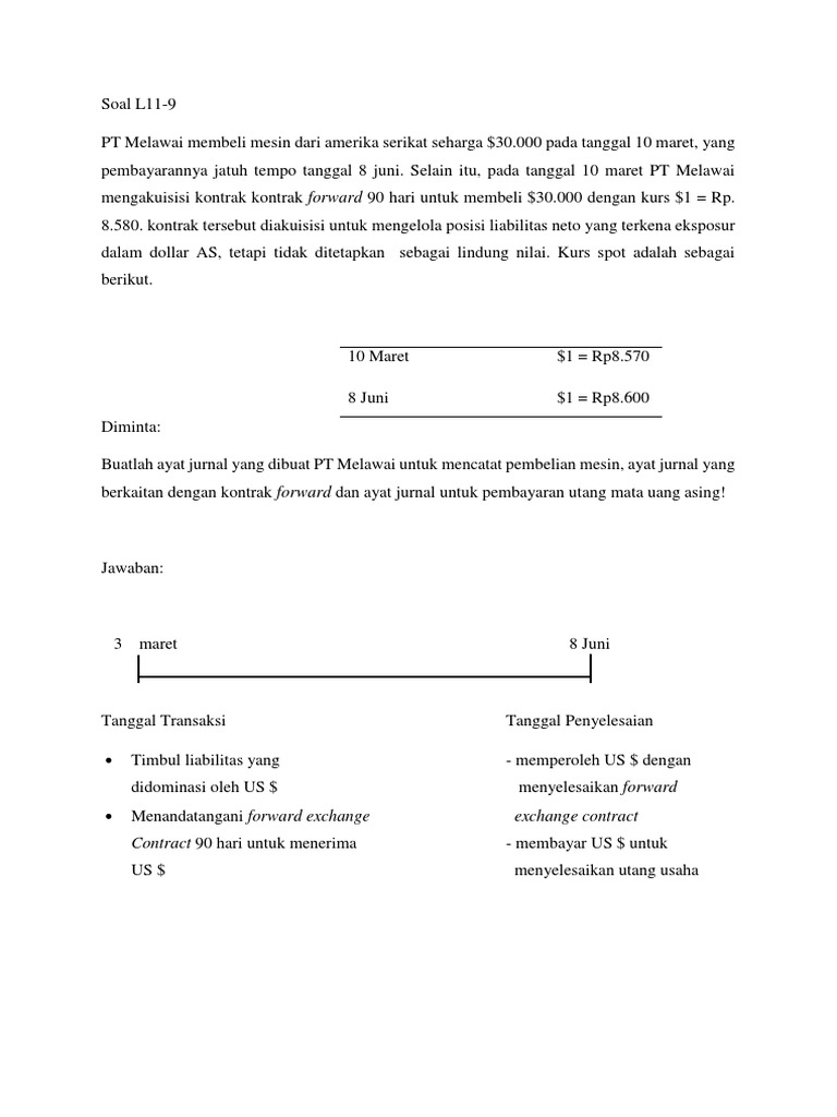 Soal L11-9 Sap 8 | PDF