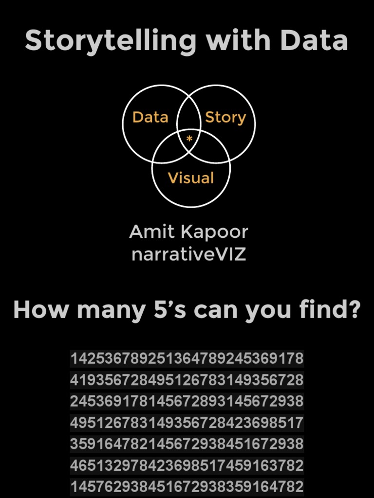 Storytelling With Data | PDF | Pie Chart | Narrative