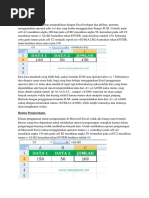 Rumus Penjumlahan Excel Praktis | PDF