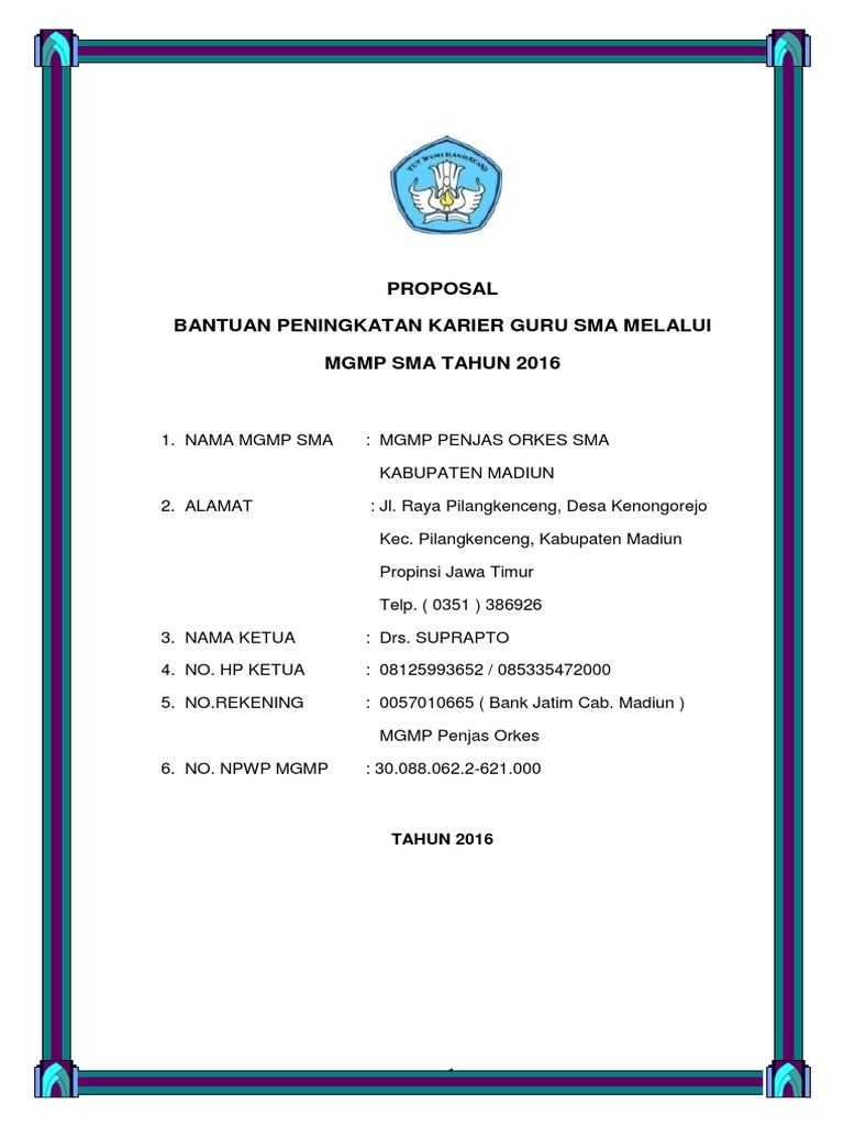 Proposal PKG Dan Pengembangan Karir Jadi | PDF