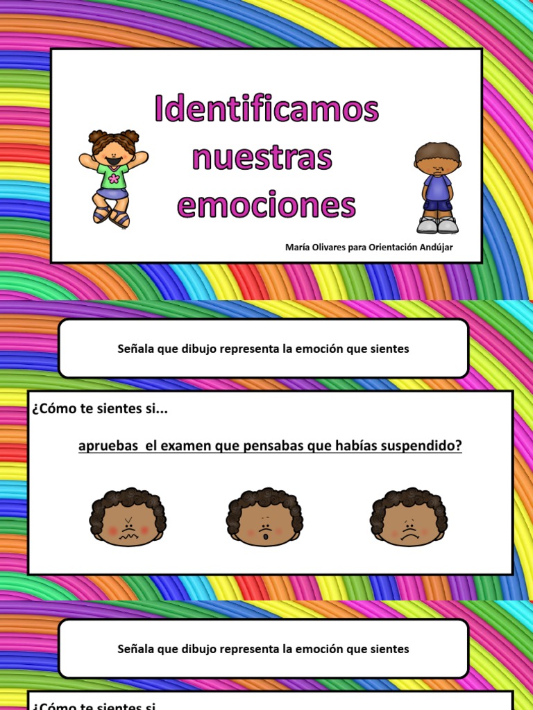 Educacion Emocional Identificar Emociones | PDF