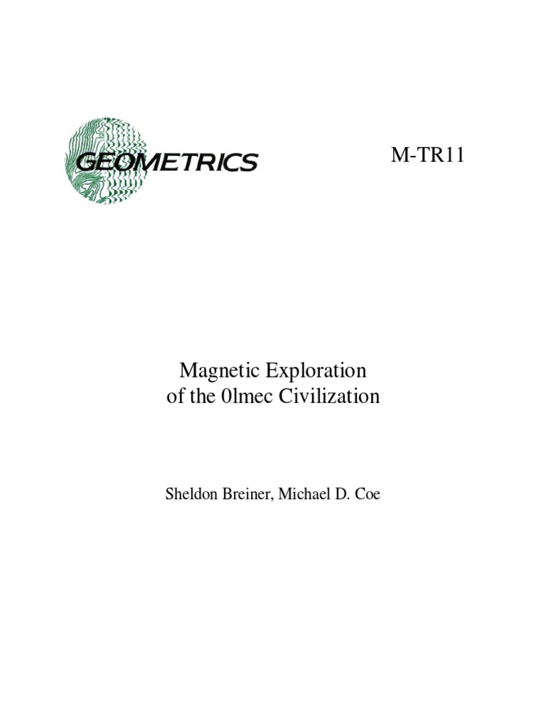 Sheldon Breiner, Michael D. Coe | PDF | Archaeology | Magnetometer