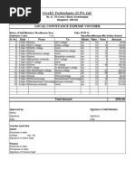 Local Conveyance Form | PDF