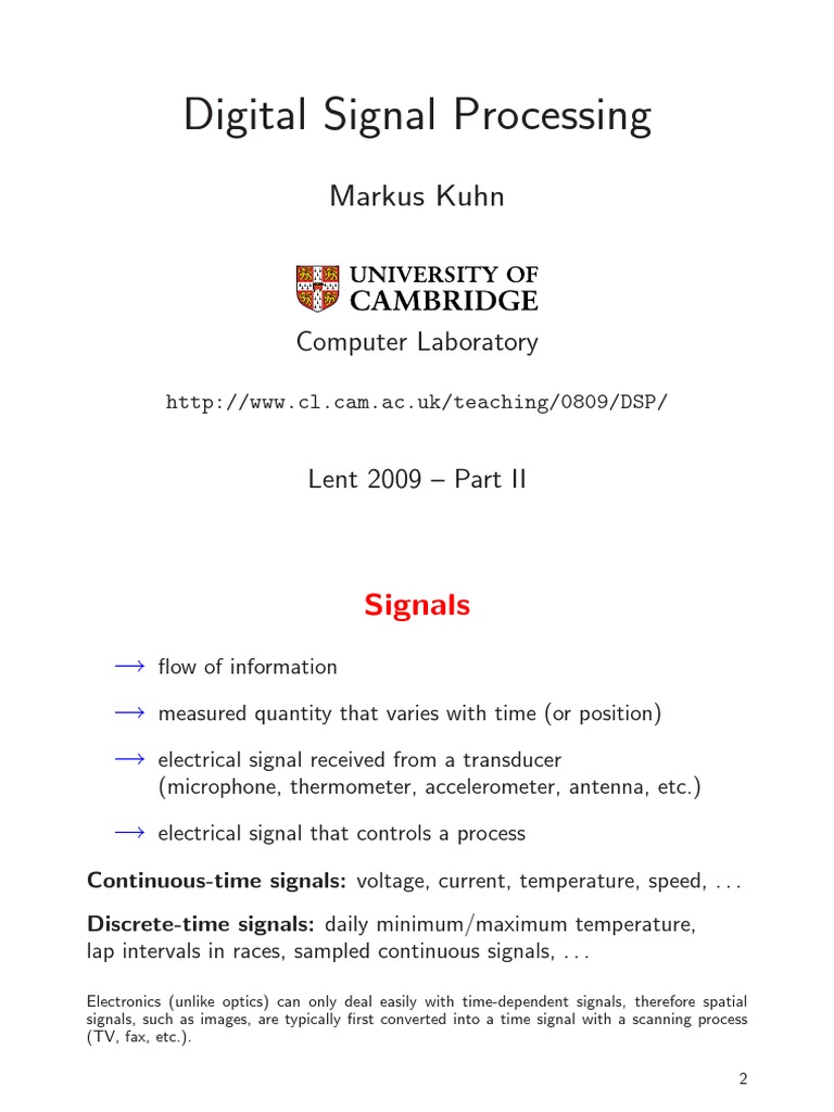 DSP Lab | PDF | Digital Signal Processing | Modulation