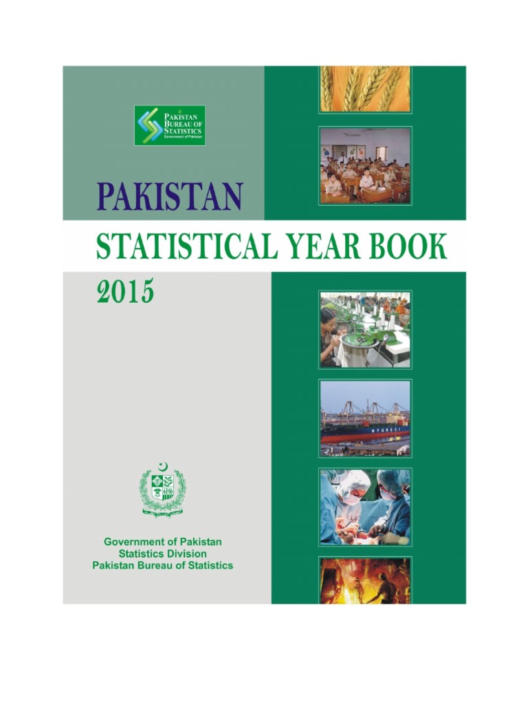 Pakistan Statistical Year Book 2015 | PDF | Capital Formation | Banks