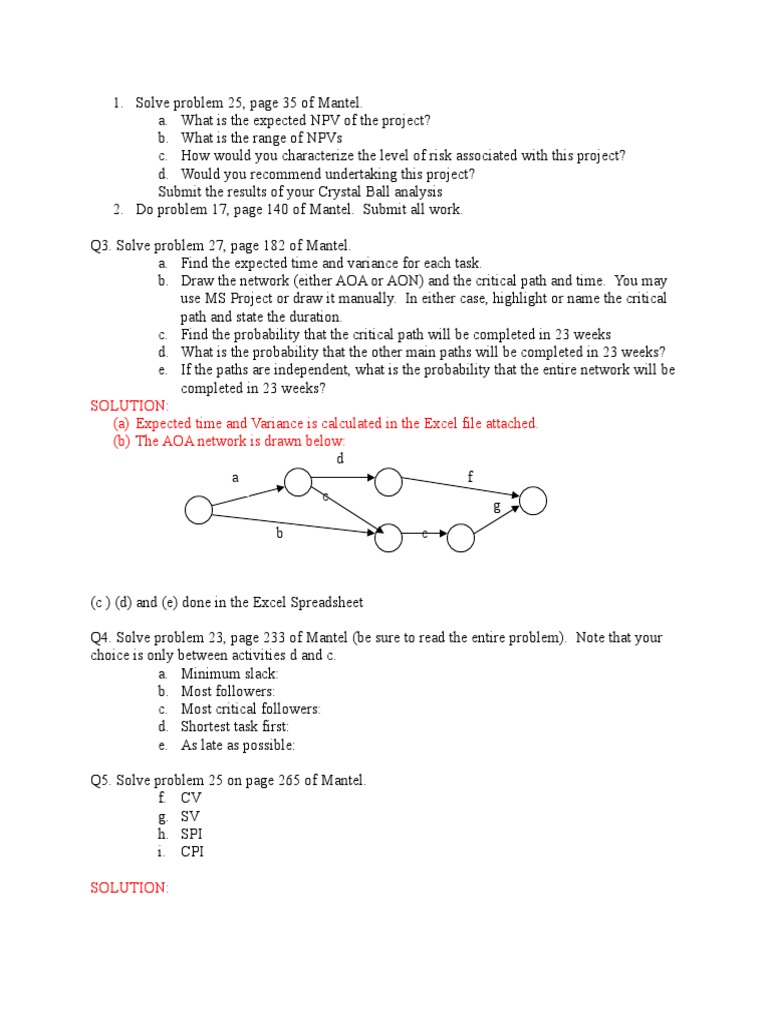 NPV and Roa Questions | PDF | Teaching Mathematics | Business