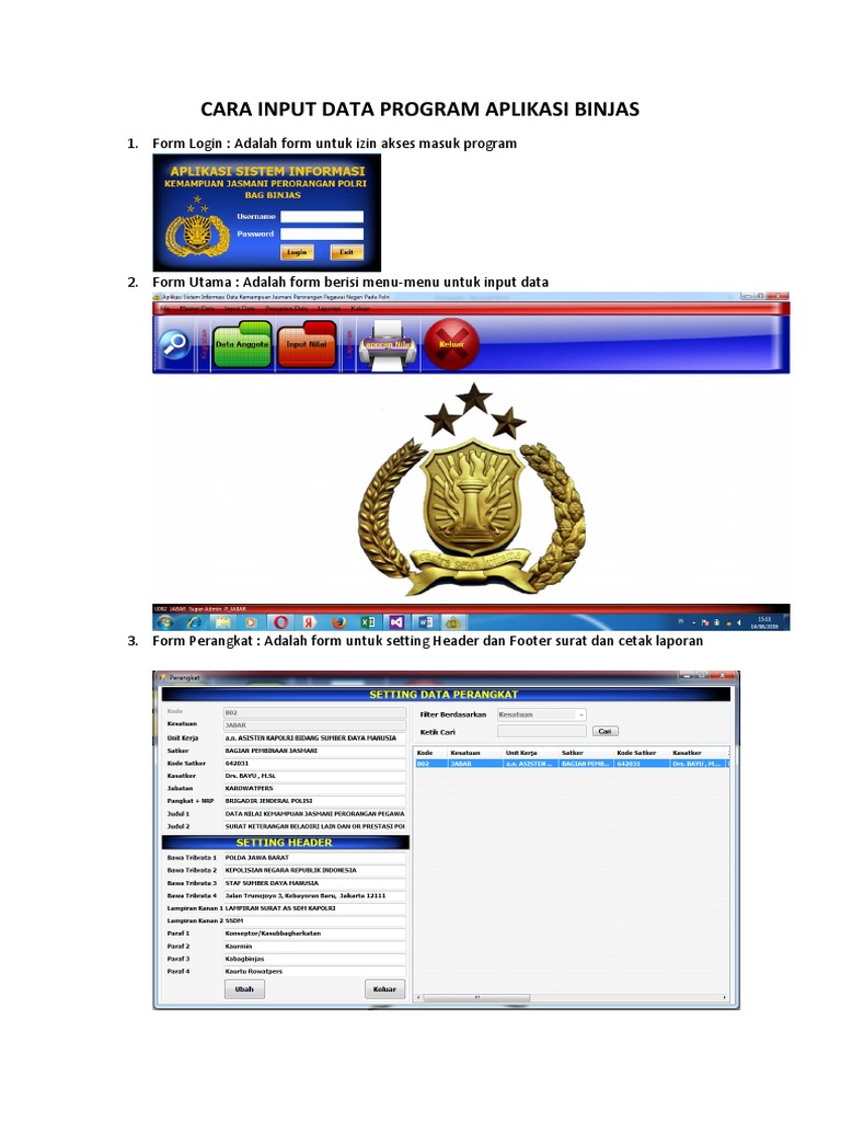 Cara Input Data | PDF