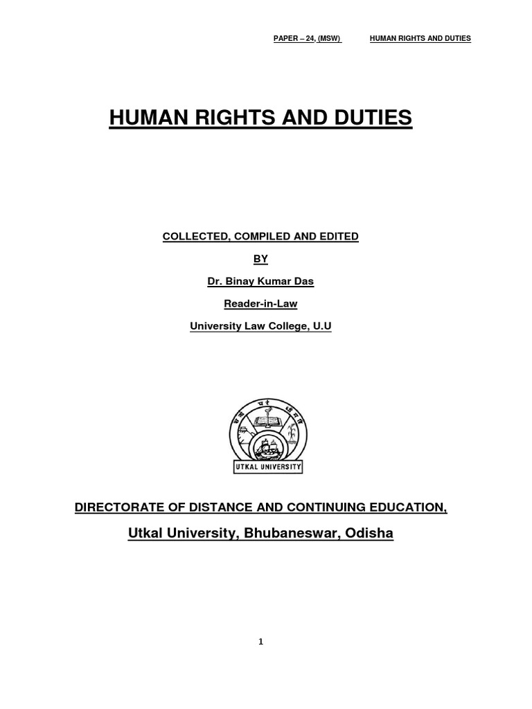 Human Right 1 | PDF | Natural And Legal Rights | Human Rights