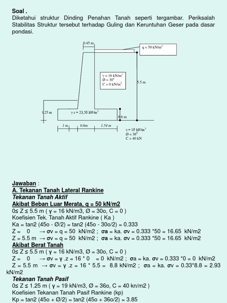 Contoh Soal DPT-1 | PDF