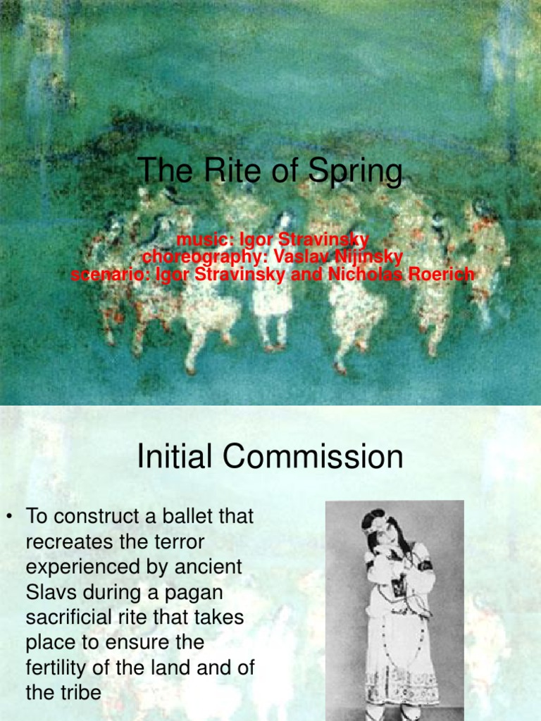 The Rite of Spring | PDF | Elements Of Music | Performing Arts