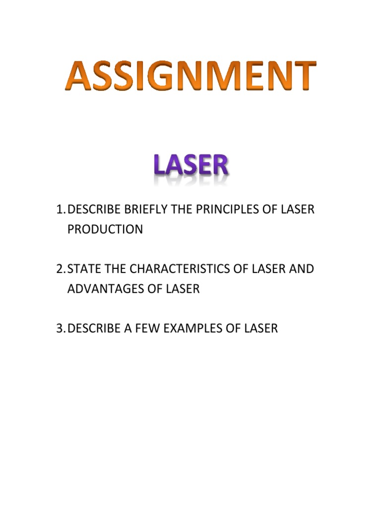 An Introduction to the Fundamental Principles and Applications of Laser ...