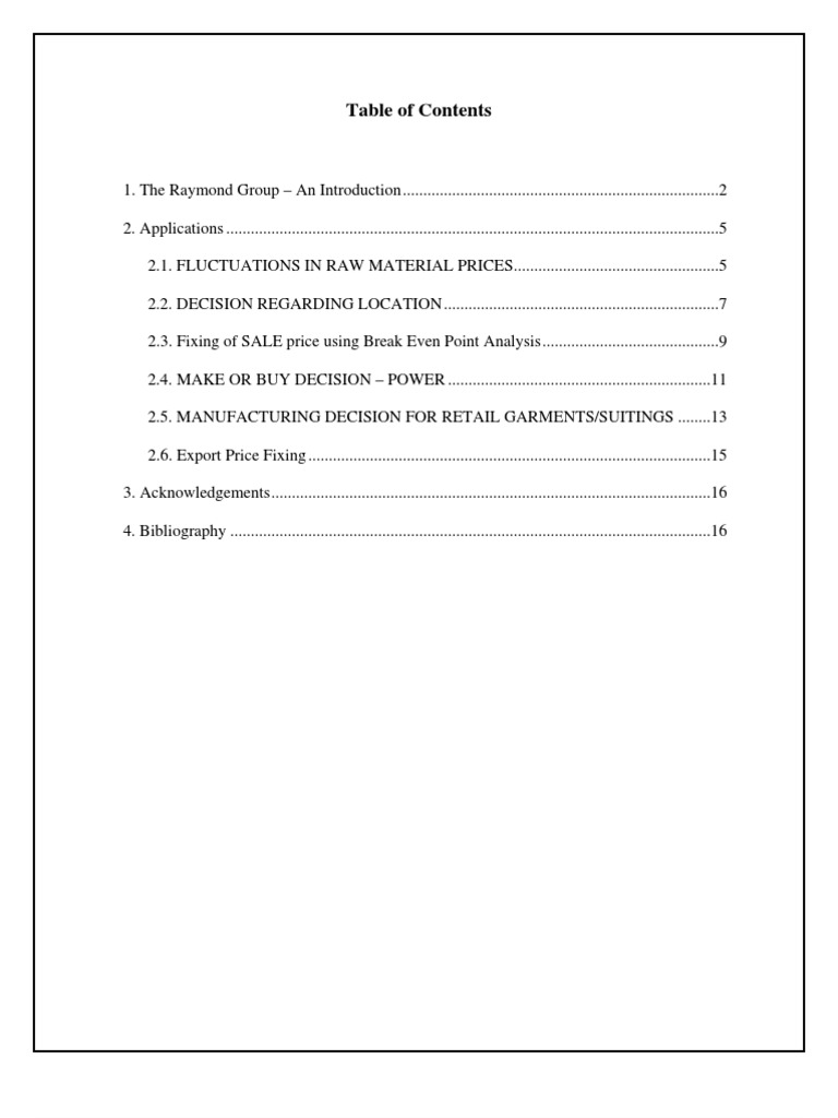 1883d1154017736 Cost Accounting Case Study Raymonds Cost Accounting Case Study Raymonds | PDF ...