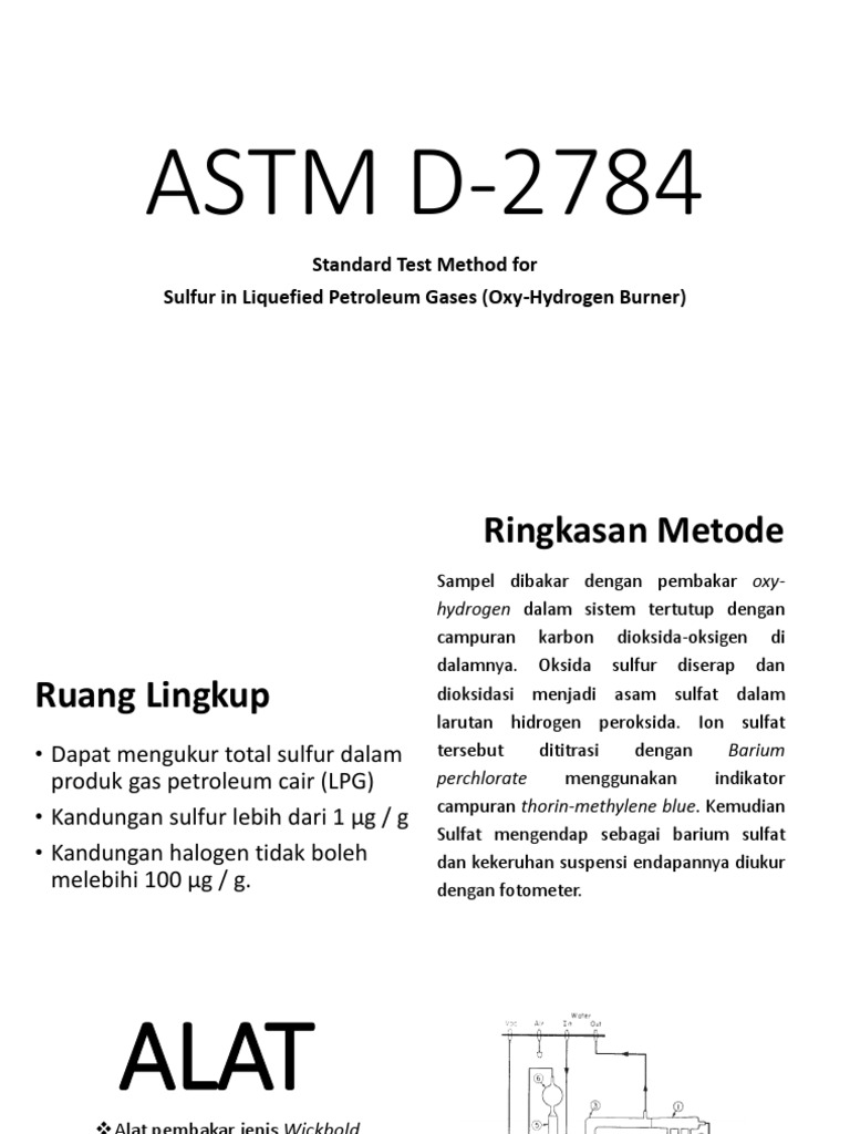 Astm D-2784 | PDF