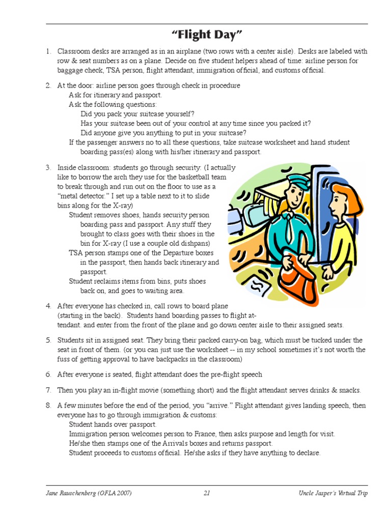 Flight Attendants Speech | PDF | Flight Attendant | Transportation ...