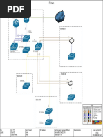 10.1.5-Packet Tracer - Use CDP To Map A Network | PDF | Router (Computing) | Computer Network
