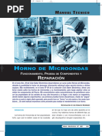 Partes Del Microondas | PDF | voltaje | Corriente eléctrica