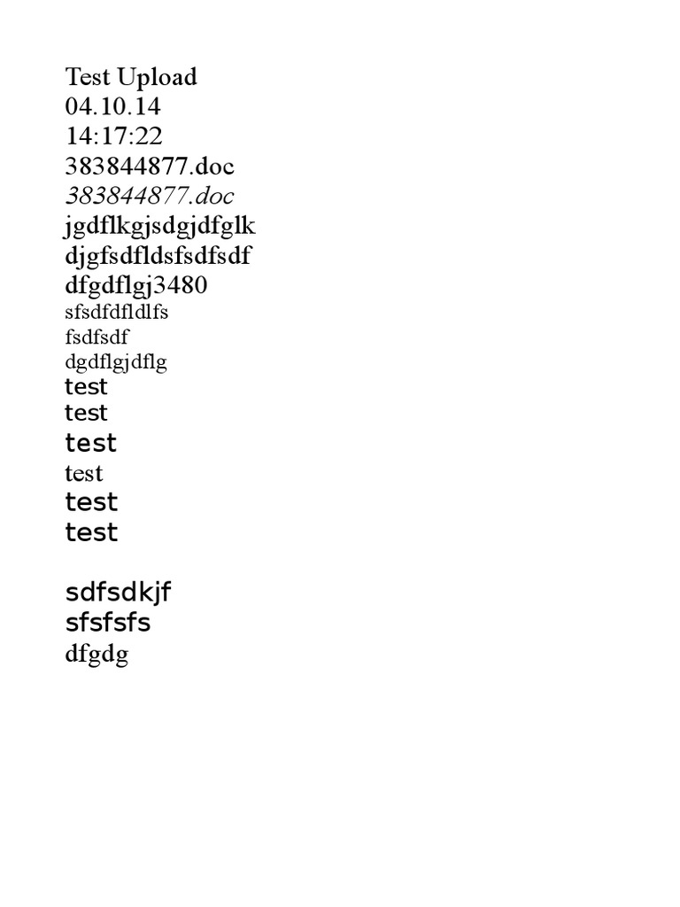 Test Upload128 | PDF