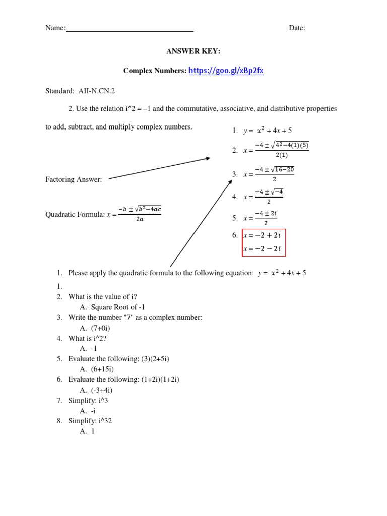 Noel King Scavenger Hunt 1 | PDF | Complex Number | Quadratic Equation