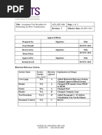 Checklist T & C Foam System | PDF