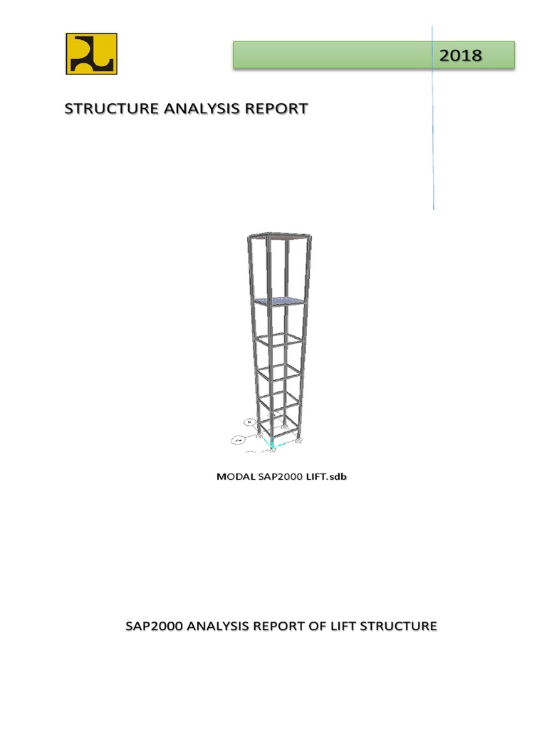 Lift Structure | PDF | Beam (Structure) | Structural Engineering