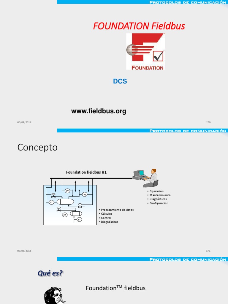 05 Foundation FieldBus - 2017 - Todo | Ethernet | Red de computadoras