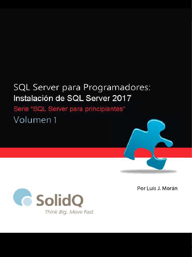 Instalacion SQL Server 2017 V1 Opt | Descargar gratis PDF | Servidor SQL de Microsoft | SQL