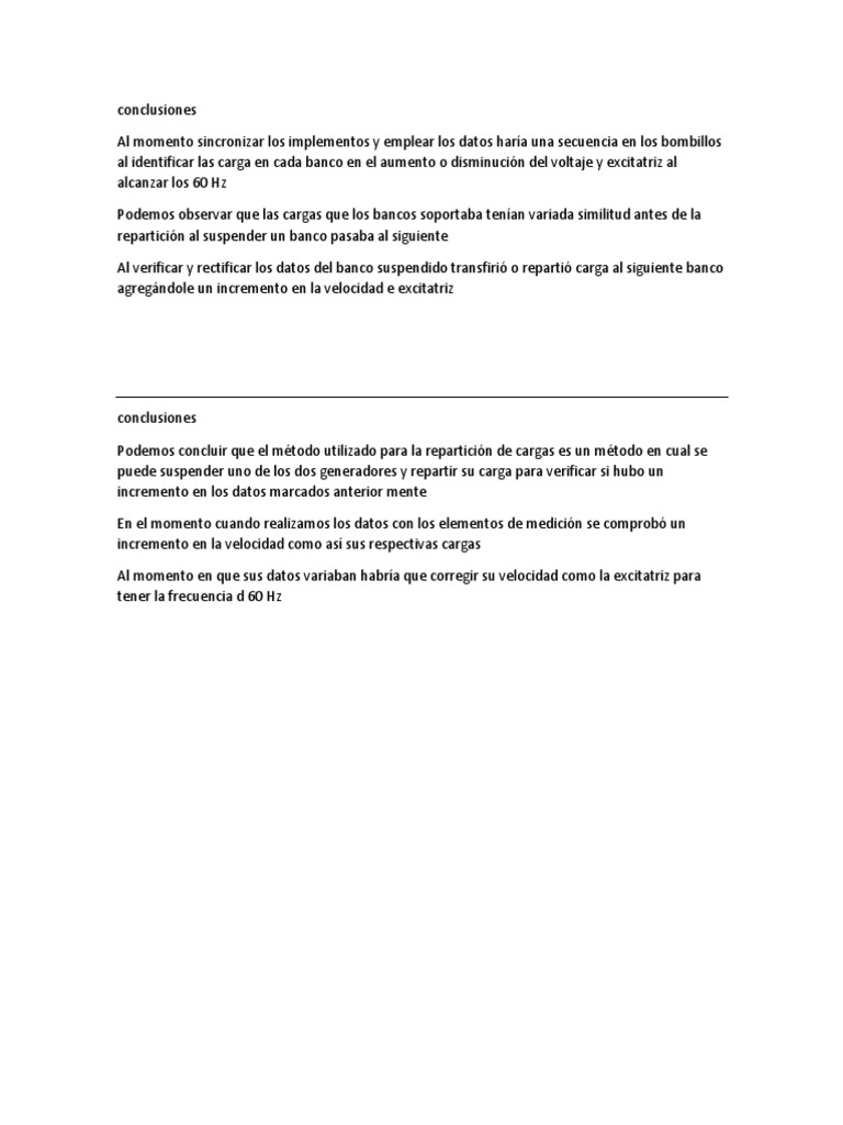 Conclusiones | PDF | Ciencia y matemáticas | Informática
