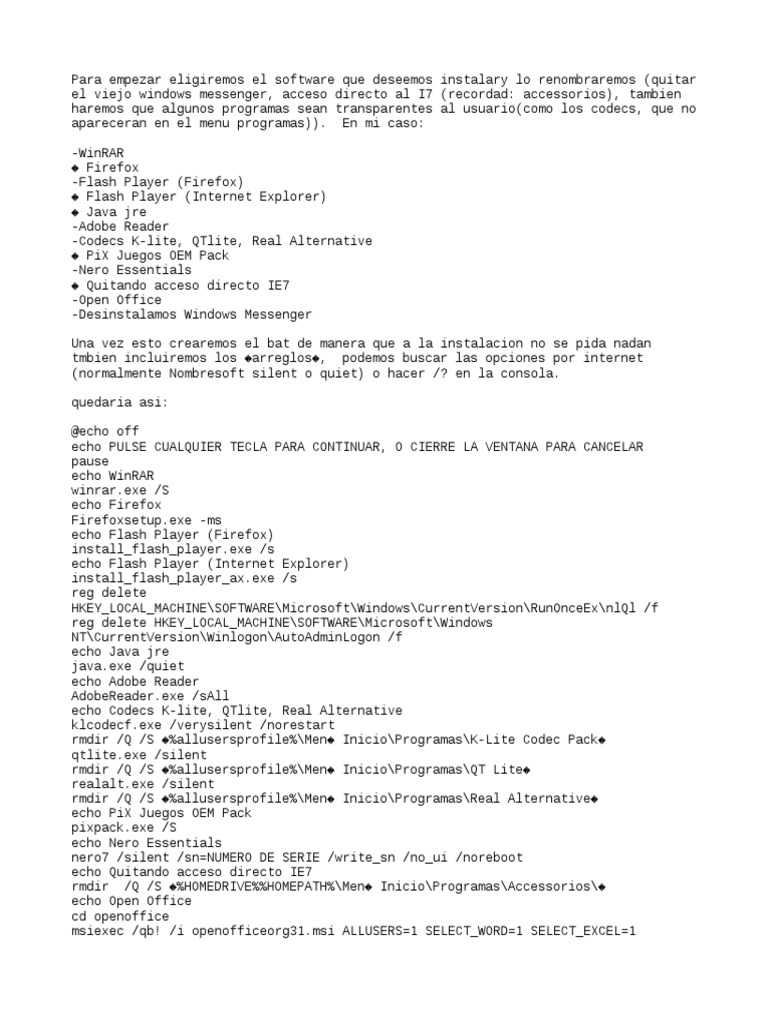 Instalación Silenciosa de Software en Windows | PDF | explorador de ...