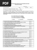 BRIEF-2 - Descripcion Escalas | PDF | Las emociones | Neurociencia