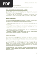 Significado de SAE 15W-40 en aceites | PDF | Lubricante | Viscosidad