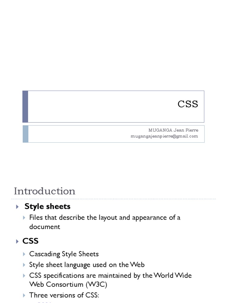 HTML 20121031 | PDF | Cascading Style Sheets | Html