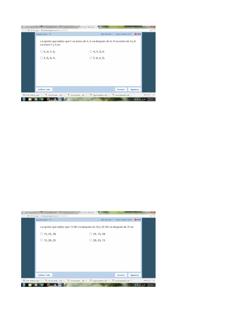 Prueba Piense II Simulación Fácil | PDF